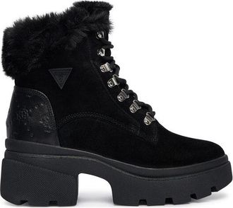 Guess Schnürschuhe FLFYRL SUE10 Schwarz