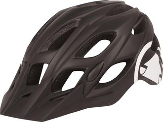 Endura Unisex Erwachsene Hummvee Fahrradhelm | Leicht | Verstellbar mit Visier Helm, Matt Black, L-XL