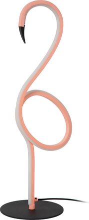 Lucide Led-Tischleuchte Flamingo, Schwarz, Metall, Metalloptik,Metalloptik, Tierform,Tierform, 18.1x49.5x15 cm, RoHS, Reach, Europ&auml;ischer Sicherheitsstandard
