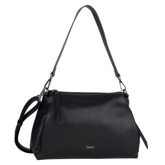 Gabor Jenny Damen Hobo Bag Schultertasche Mittelgro&szlig; Schwarz