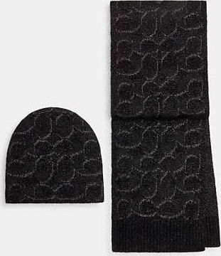 Coach Geschenkset Aus Signature-Beanie Und Schal In Metallic-Optik