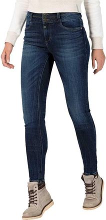 Timezone Damen Enyatz Womenshape Slim Jeans, Classic Indigo Wash 3186, 25W / 32L EU