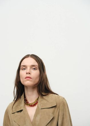 Mango Pack 2 colliers combin&eacute;s marron - Femme - Taille unique - MANGO