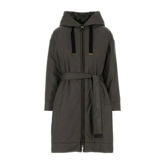 Max Mara Femme, Manteaux, Gris, Taille: 38 FR Parkas