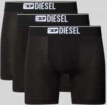 Diesel Trunks mit elastischem Logo-Bund im 3er-Pack