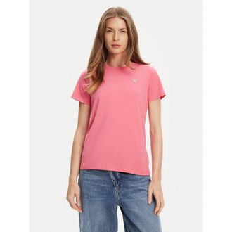 Guess T-Shirt W4YI10 J1314 Rosa Regular Fit