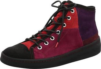 Think Femme Cuir Kumi doublé Durable Bottes, 000-Noir Combi, 38.5 EU