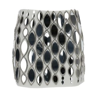 Des_Phemmes DES Phemmes, Femme, Jupes, Gris, Taille: 36 FR Mini-jupe avec applications de cristaux