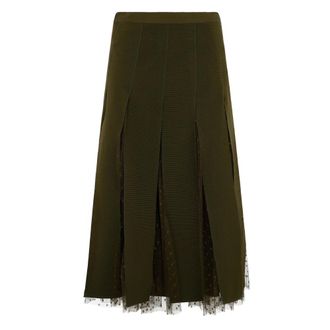 Red Valentino Damen, R&ouml;cke, Gr&uuml;n, LGr&ouml;&szlig;e