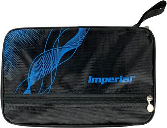 Imperial Tischtennis Schlägerhülle ITT-1 | Einzelschlägerhülle mit separater Fronttasche für Zubehör