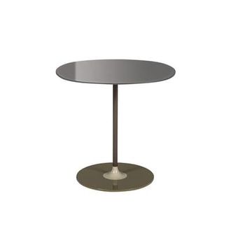 Kartell Table dappoint Thierry - Gris - Acier peint - Designer Piero Lissoni