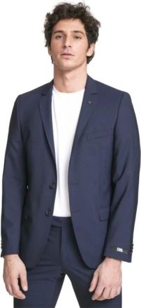 Karl Lagerfeld Veste de costume - Homme - Vestes - Bleu - Taille: 3XL