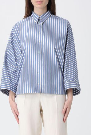 Brunello Cucinelli Chemise BRUNELLO CUCINELLI Femme couleur Bleu