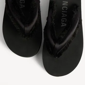 Balenciaga Bal E26 Sandals - Black