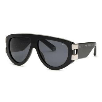Philipp Plein unisex, Accessoires, Noir, Taille: 60 MM Lunettes de soleil Eagle