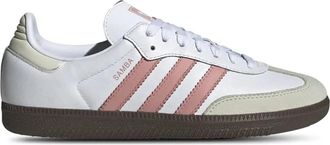 adidas Low-Top Sneaker - adidas Samba OG White Wonder Mauve (Womens) - Gr. 38 (EU) - in Wei&szlig; - f&uuml;r Damen