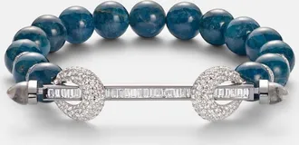 Ananya Bracelet Chakra en or blanc 18 ct et pierres pr&eacute;cieuses