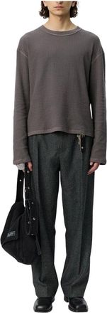 Mfpen Pull Reverse Rib - Homme - Pulls - Gris - Taille: L