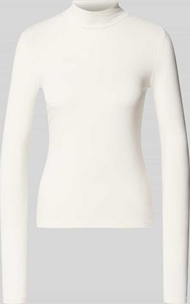 Review Slim Fit Langarmshirt aus Lyocell-Mix mit Rollkragen