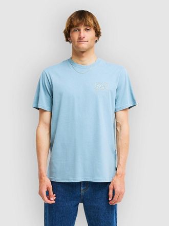 Billabong Crayon Wave T-Shirt blue fog