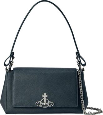 Vivienne Westwood Femme, Sacs, Noir, Taille: ONE Size Hazel Medium Handbag
