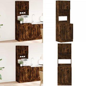 vidaXL K&uuml;chenschrank R&auml;uchereiche 60x50x180 cm Holzwerkstoff - K&uuml;chenregal - Holzschrank - Esszimmertisch - Wohnraumorganisation - M&ouml;bel Online Kaufen