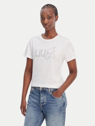 Liu Jo T-Shirt WA6491 JS923 Wei&szlig; Regular Fit