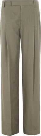 Federica Tosi Femme, Pantalons, Vert, Taille: 34 FR Pantalone 1P Classic