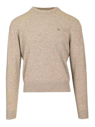 Acne Studios Pull Col Rond - Gris