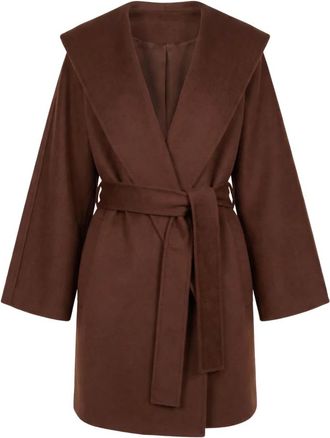 Marella Mlllanda Manteau - Femme - Manteaux - Brun - Taille: 38 FR
