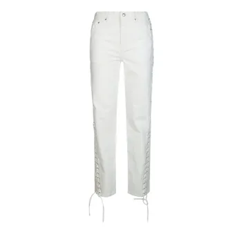 Rotate Rotate Birger Christensen, Damen, Jeans, Wei&szlig;, W26Gr&ouml;&szlig;e