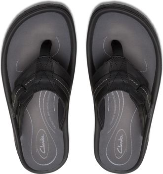 Clarks Zehentrenner Clarks Wesley Sun 26176988 Schwarz