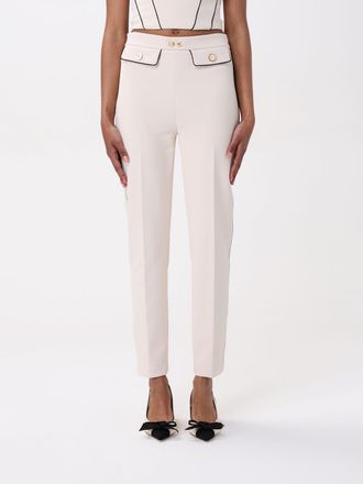 Elisabetta Franchi Pantalon ELISABETTA FRANCHI Femme couleur Beurre