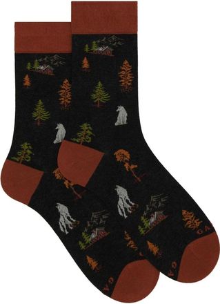 Gallo Gallo, Homme, Sous-v&ecirc;tements, Multicolore, Taille: M Chaussettes Courtes &agrave; Motifs