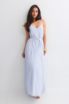 Gina Tricot Sommerkleid Pleated dress - Maxikleid Damen - plissiertes Kleid