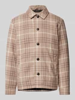 Jack & Jones Regular Fit Hemdjacke mit Kentkragen Modell CARTER