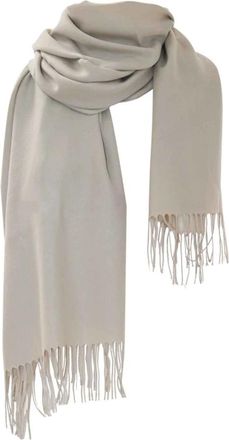 Kocca Femme, Accessoires, Beige, Taille: ONE Size &Eacute;charpe &Eacute;l&eacute;gante en Laine &agrave; Franges