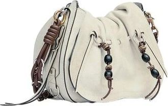 Isabel Marant Sac port&eacute; &eacute;paule Bolton en cuir d&eacute;lav&eacute;