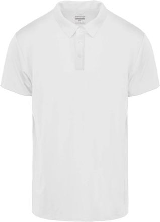 Bomboogie Homme, Tops, Blanc, Taille: M Mens Polo in Stretch Technical Jersey