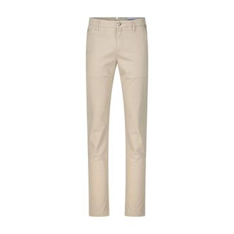 Jacob Cohen Homme, Pantalons, Beige, Taille: W40 Chinos Slim-Fit