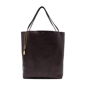Chlo&eacute; Spin Tote Bag - - Bags - Damen - Lila - ONE SIZE