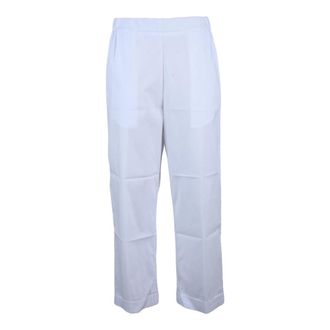 Meimeij Straight Hosen - - Trousers - Damen - Wei&szlig; - S