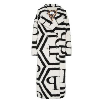Philipp Plein Damen, M&auml;ntel, Wei&szlig;, SGr&ouml;&szlig;e