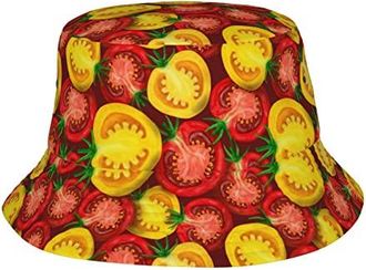 Generic Casual Chapeau Bob Tomate Pecheur Chapeaux Pliable Bobs Homme pour Hommes Outdoor pêche