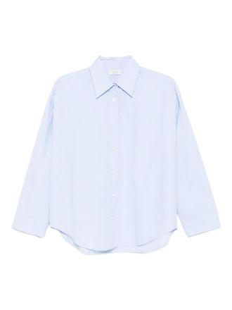 Mazzarelli Button-down-Hemd aus Baumwolle - Blau