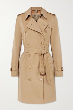 Burberry Kensington Trenchcoat Aus Biobaumwollgabardine - Neutral