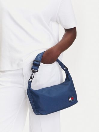 Tommy Jeans Handtasche Tommy Jeans Tjw Ess Daily Shoulder Bag AW0AW17287 Dunkelblau