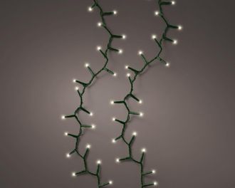 Kaemingk LED 1-2-Glow kompakt | die bequemste Art den Baum zu schm&uuml;cken | f&uuml;r Au&szlig;en | warmwei&szlig; | IP44 Trafo | f&uuml;r 2,1 m Baum