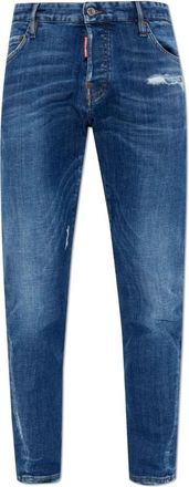 Dsquared2 Homme, Jeans, Bleu, Taille: S Slim Twst Jeans