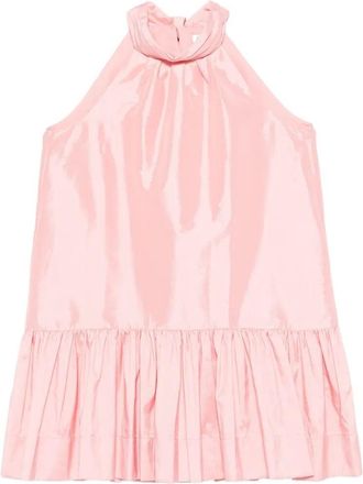 SIMKHAI Hope Bow Tie Mini Dress